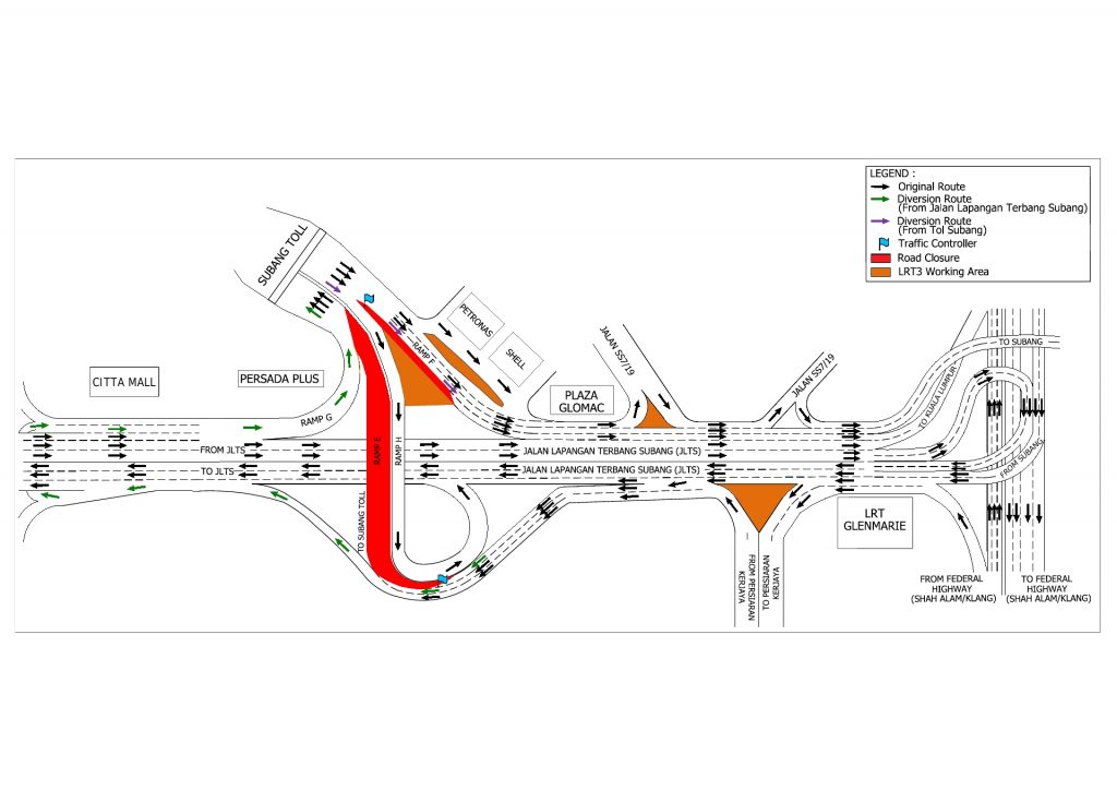 Media Release: Lane closures and traffic diversions on the New Klang ...
