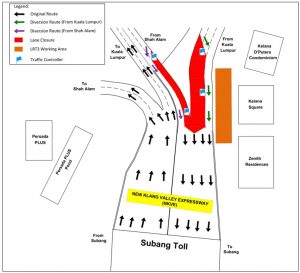 TRAFFIC ANNOUNCEMENT LANE CLOSURES AND TRAFFIC DIVERSION ON NEW KLANG ...