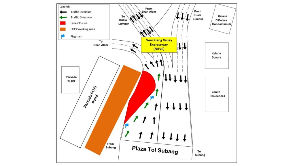 TRAFFIC ANNOUNCEMENT LANE CLOSURES AND TRAFFIC DIVERSION ON NEW KLANG ...