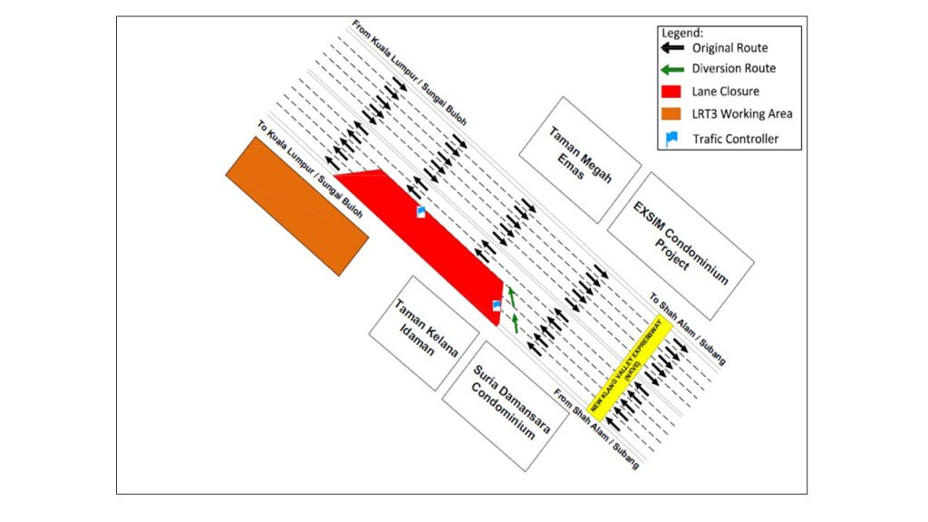 Media Release: Continuation of lane closures and a traffic diversion on ...