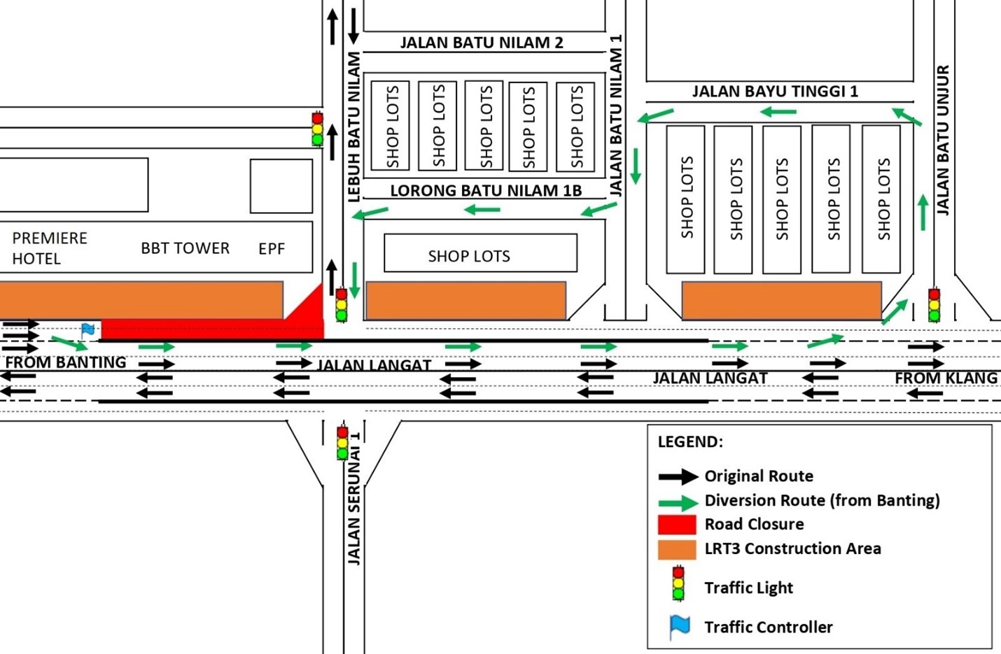 Media Release : Traffic Announcement Road Closure And Traffic Diversion ...