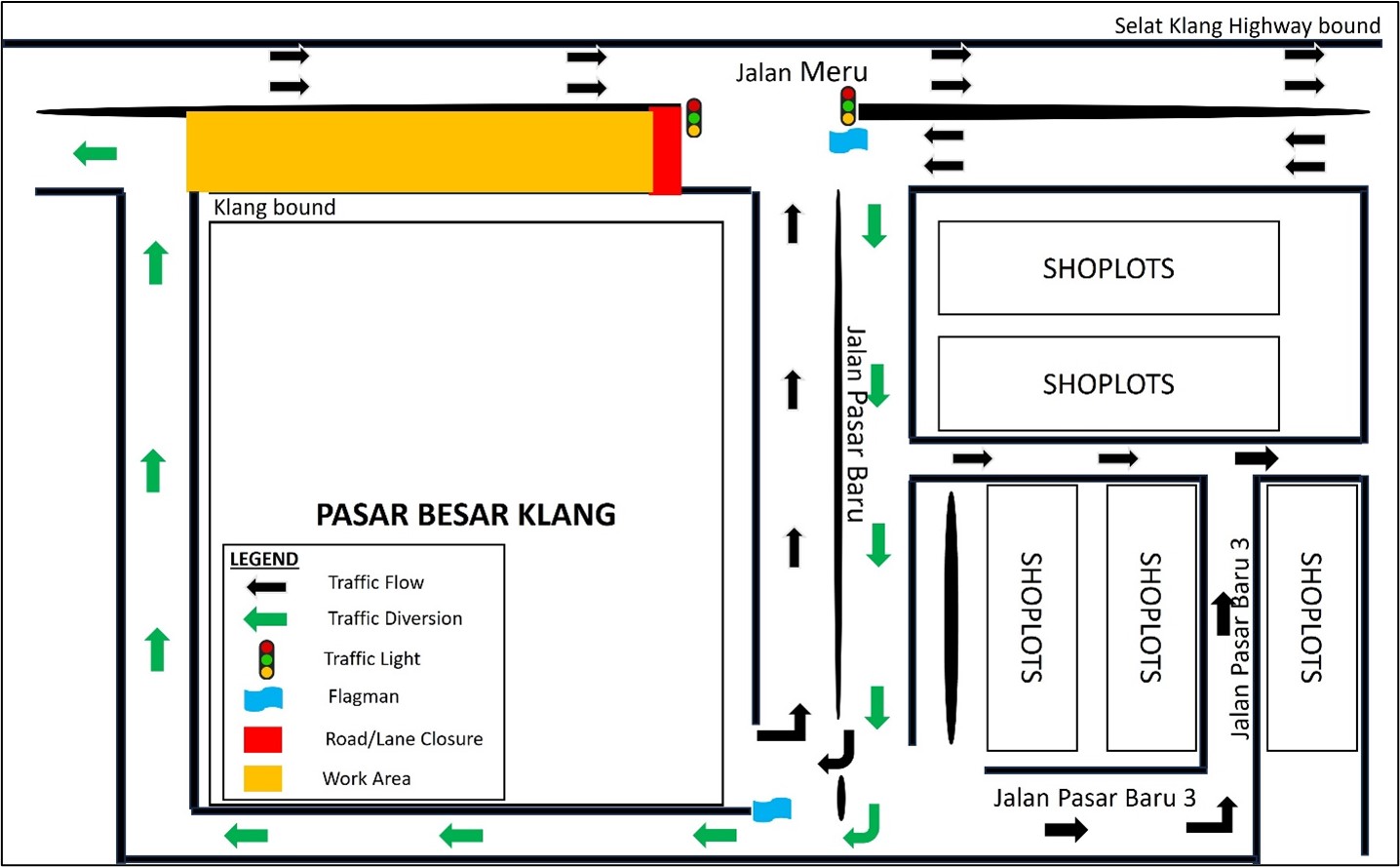 Traffic Announcement: Road Closures and Traffic Diversions on Jalan ...